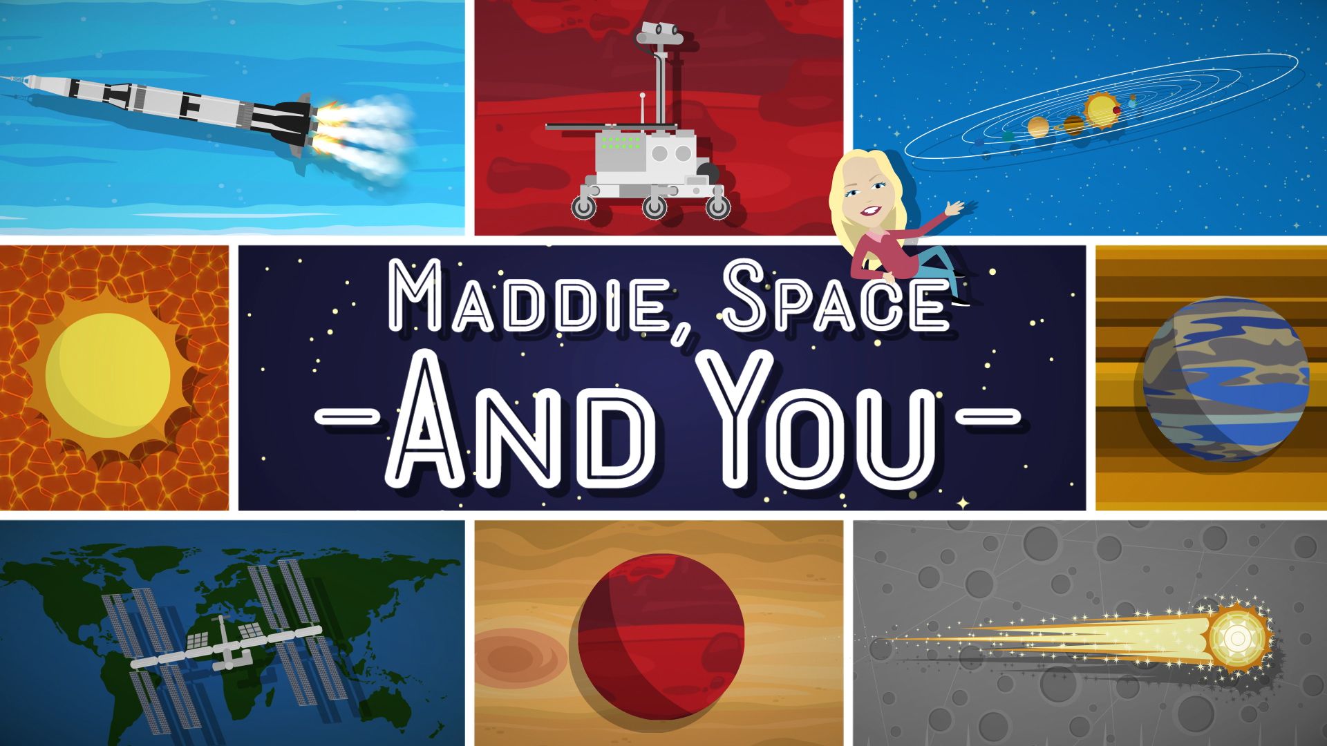Watch Maddie, Space and You live or on-demand | Freeview Australia