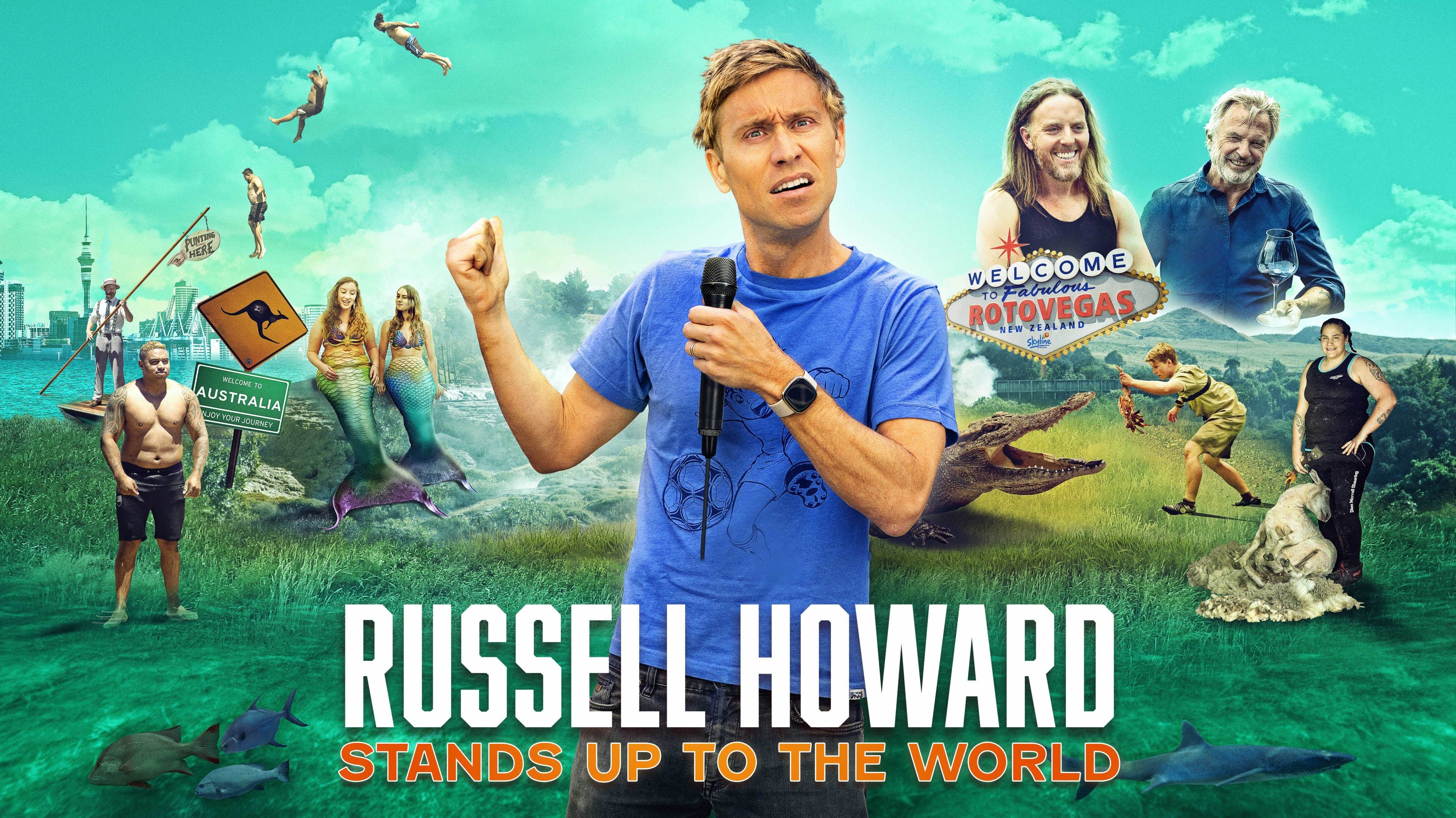 Watch Russell Howard Stands Up to the World live or on-demand ...